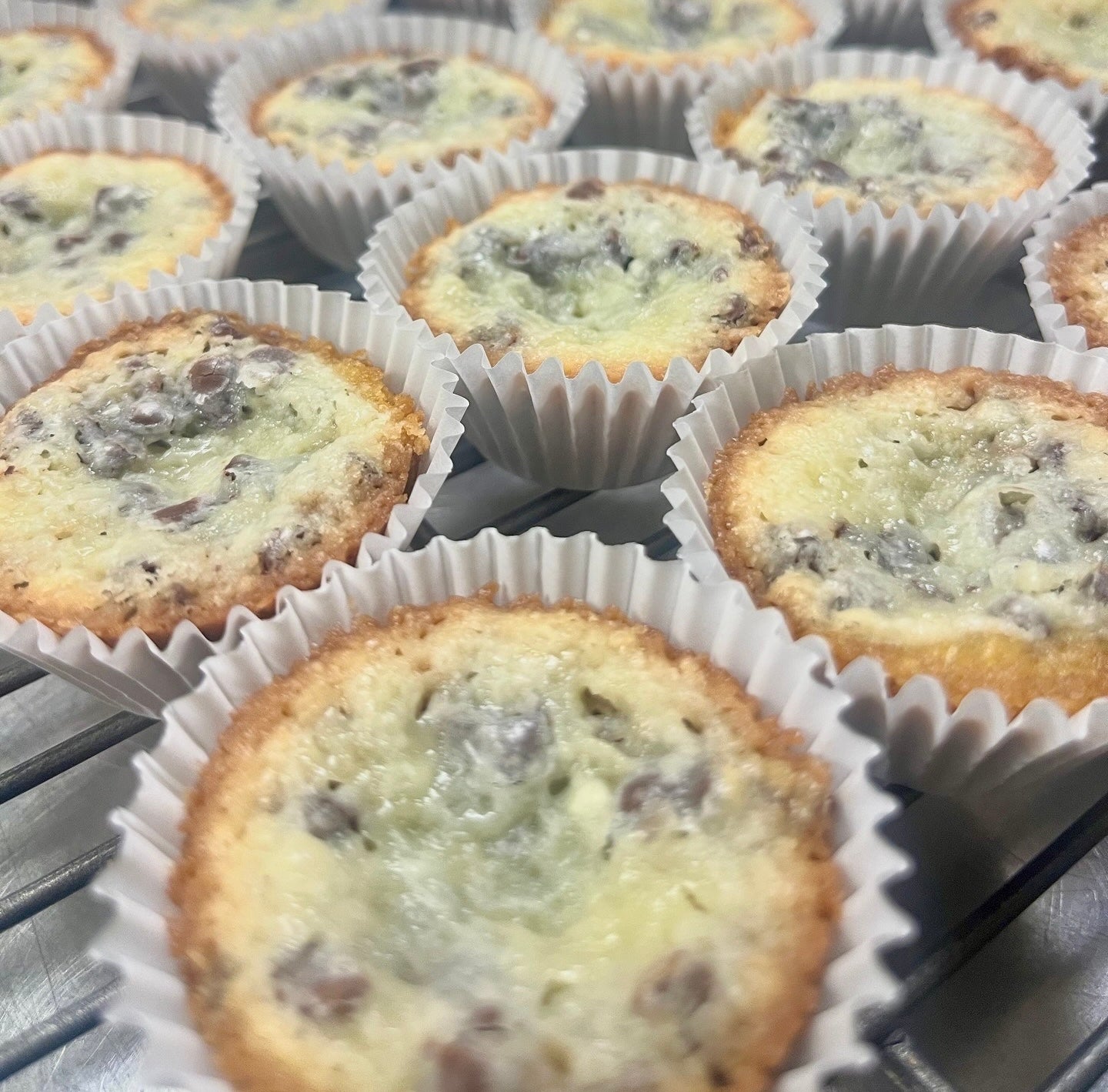 Chocolate Chip Gooey Butter Bites (12) – Erica's Baking Company